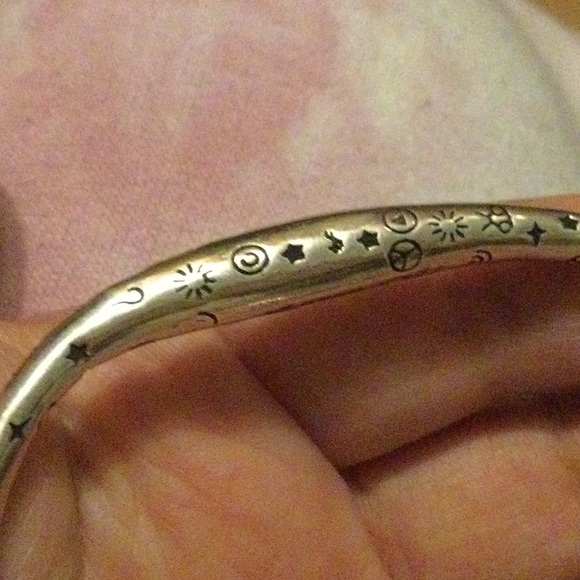 Anthropologie | Jewelry | New Anthro Everyday Symbols Cuff Bracelet 925 ...